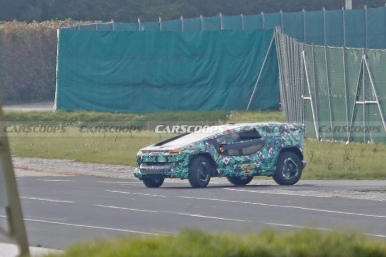 This wedge-shaped EV is the strangest SUV you’ll see this year