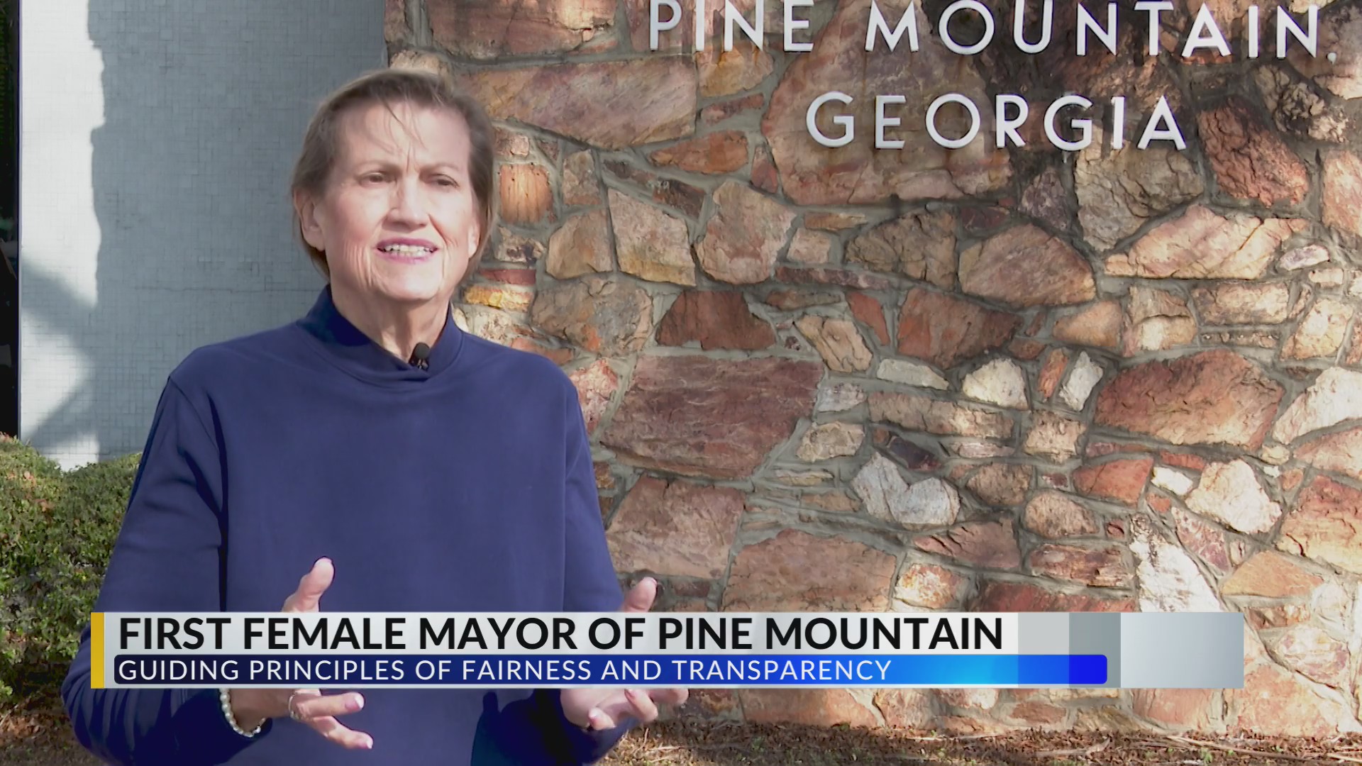 Pine Mountain swears in first female mayor