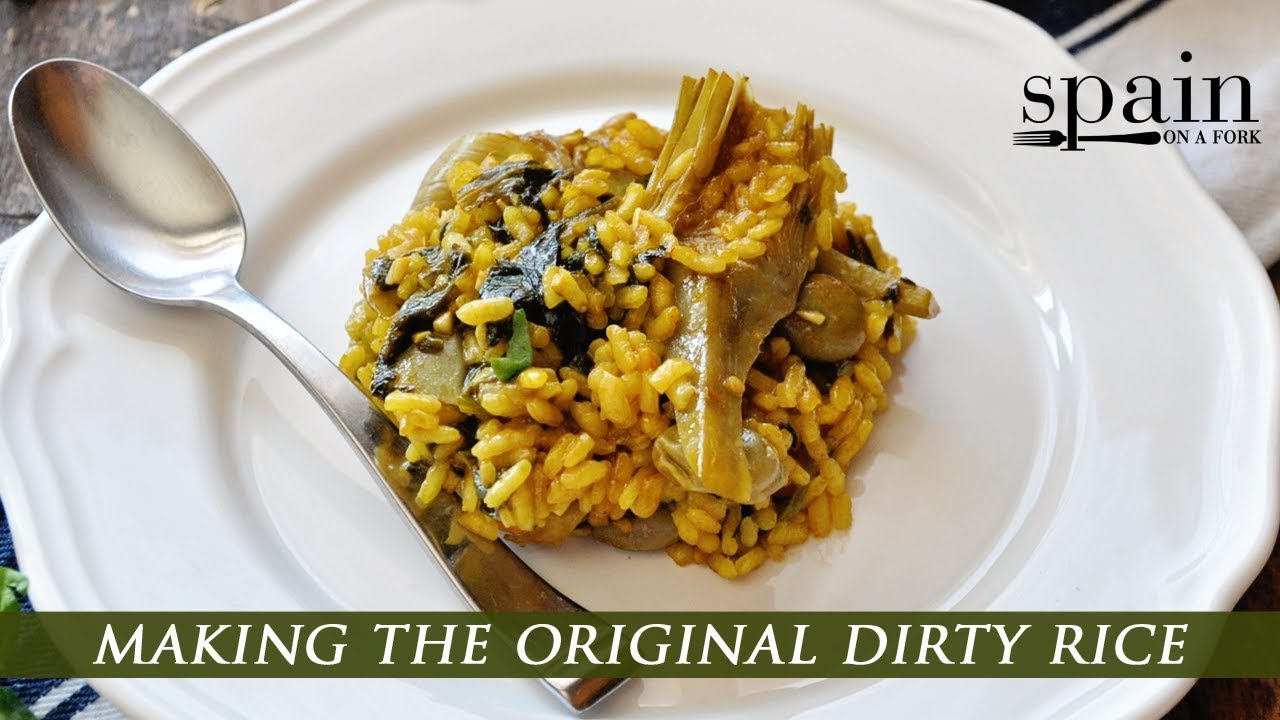 Original dirty rice recipe | How to make Spanish arroz brut
