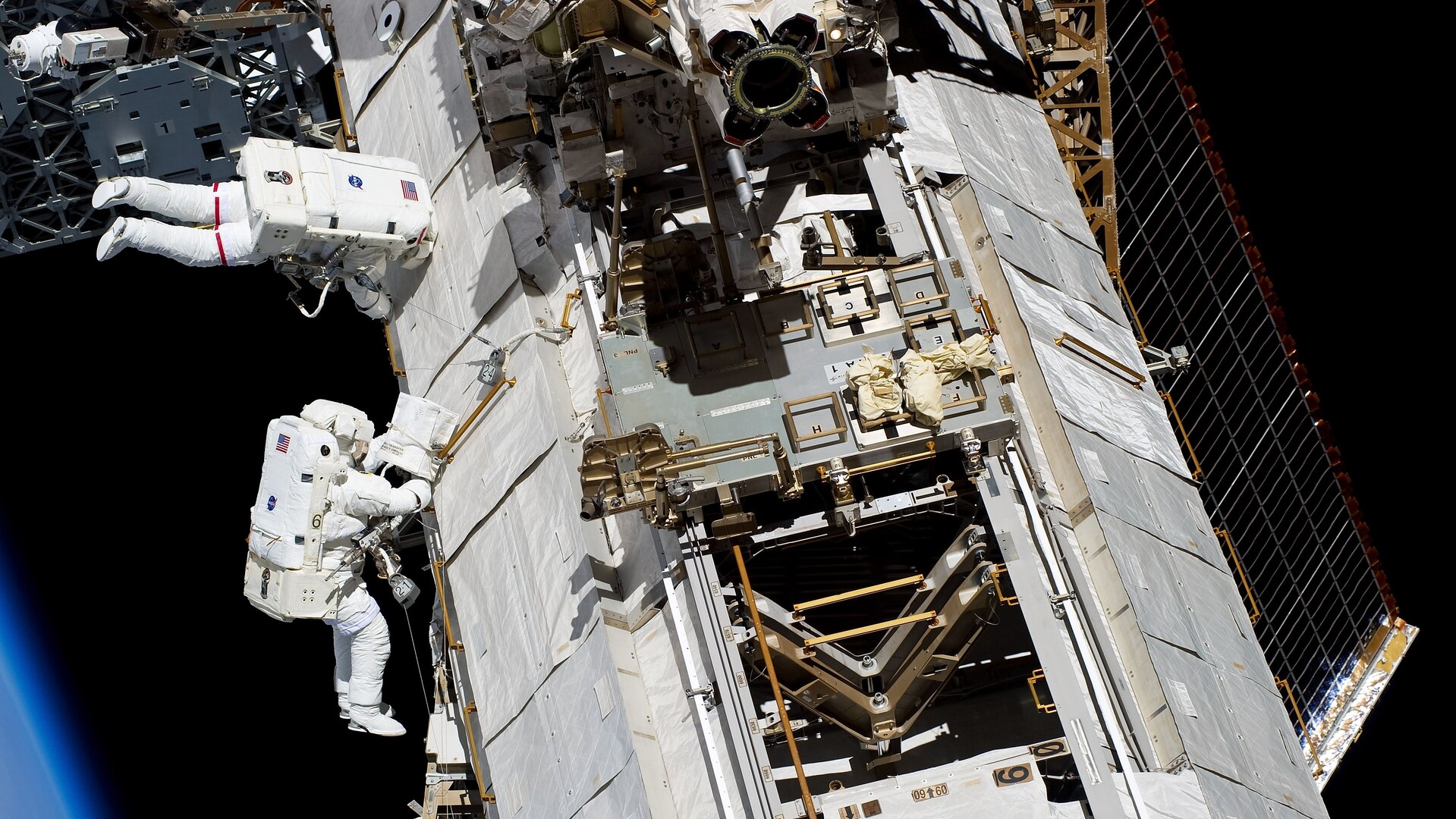 NASA astronauts to complete two spacewalks