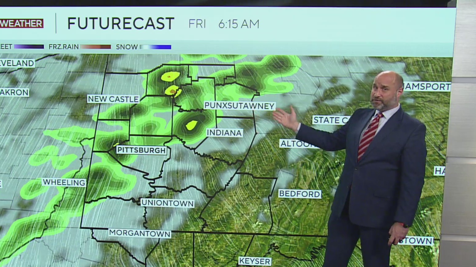 KDKA-TV evening forecast (1/7)