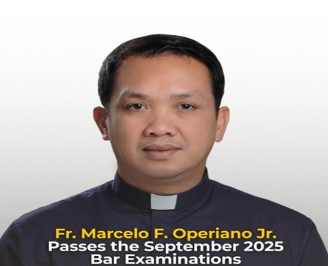 Three priests, Franciscan brother among 2025 bar exam passers