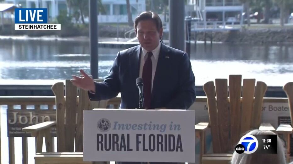 DeSantis announces $167.5 million in rural infrastructure funding for ...