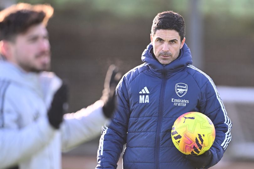 Three Arsenal players absent from training before huge Liverpool clash