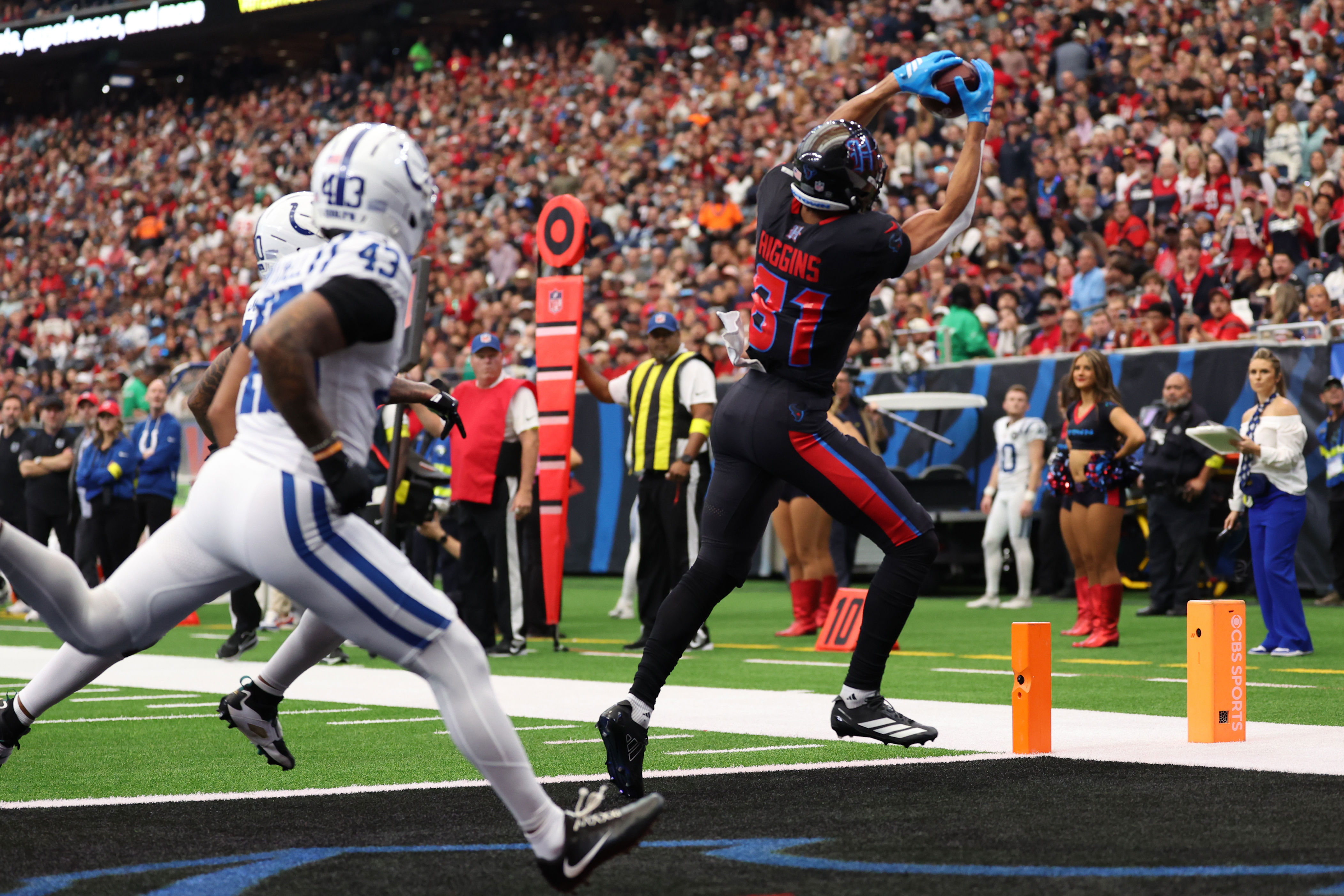 Houston Texans statistics: Jayden Higgins, Jaylin Noel vs. Colts