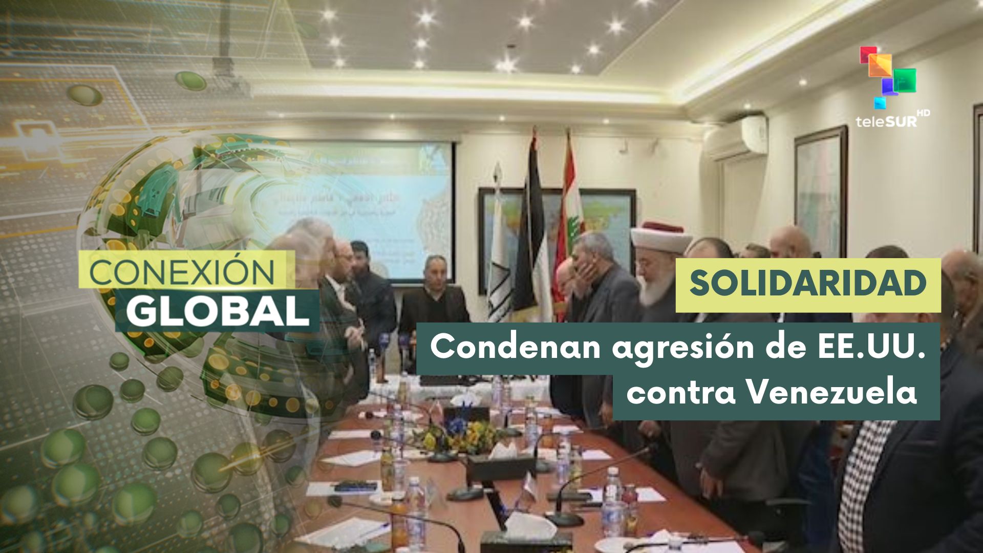 Facciones de Palestina y Líbano se pronunciaron en apoyo a Venezuela