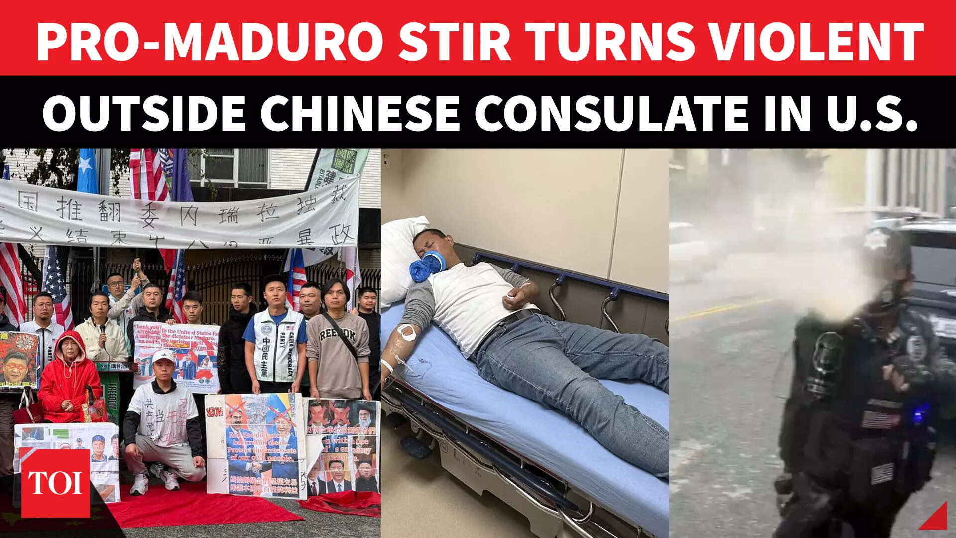 Violence in Los Angeles; 'Today Maduro, tomorrow Xi!': Protesters ...