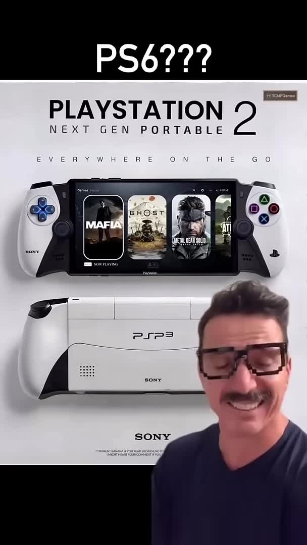 PS6 portátil é só fofoca ou é pra valer? #shorts