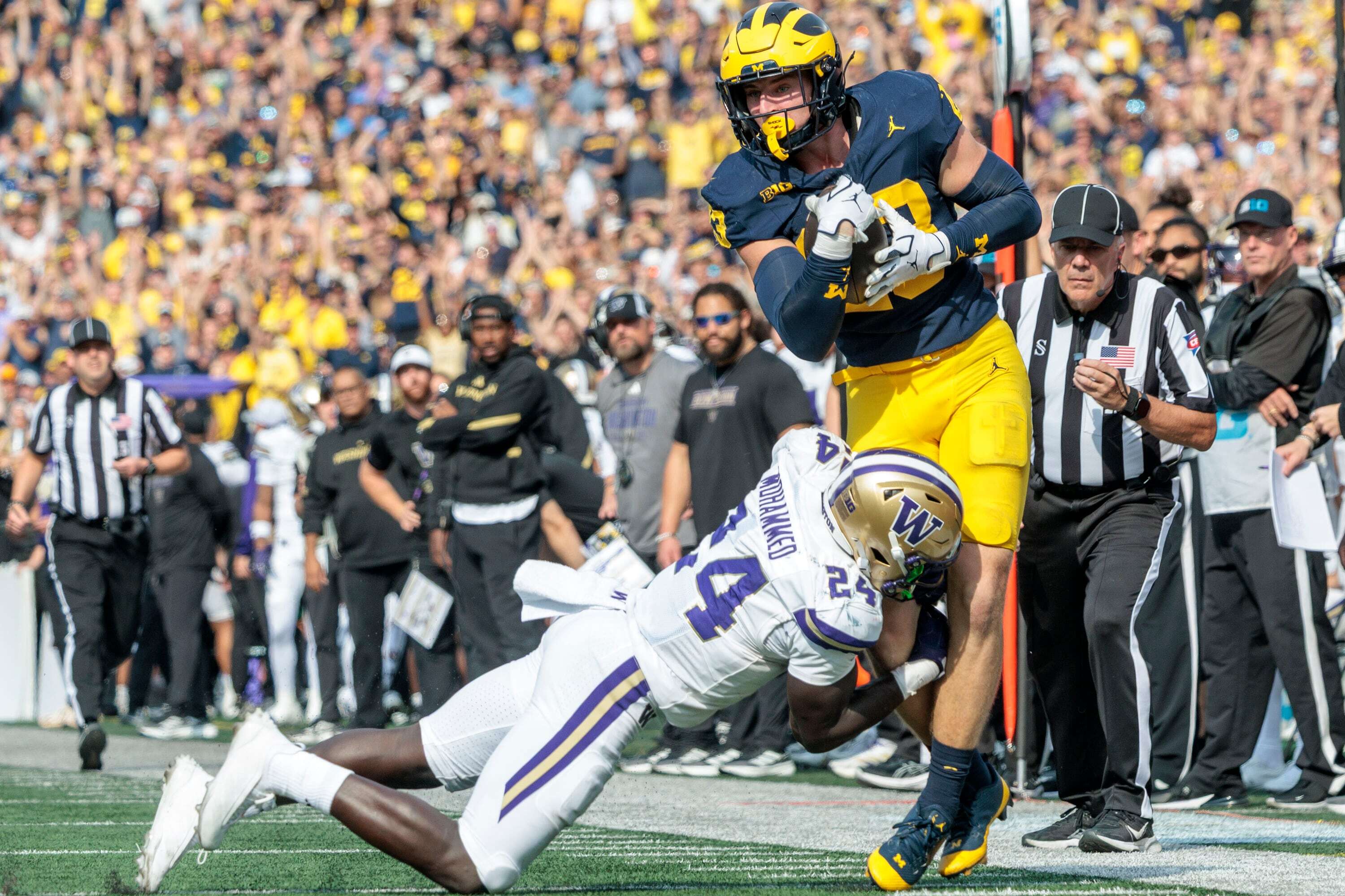 Report: LB Cole Sullivan to leave Michigan, but set for showdown in '26