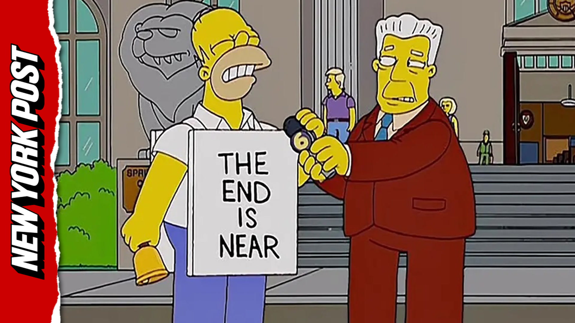 Here are the alarming predictions 'The Simpsons' have made for 2026 ...