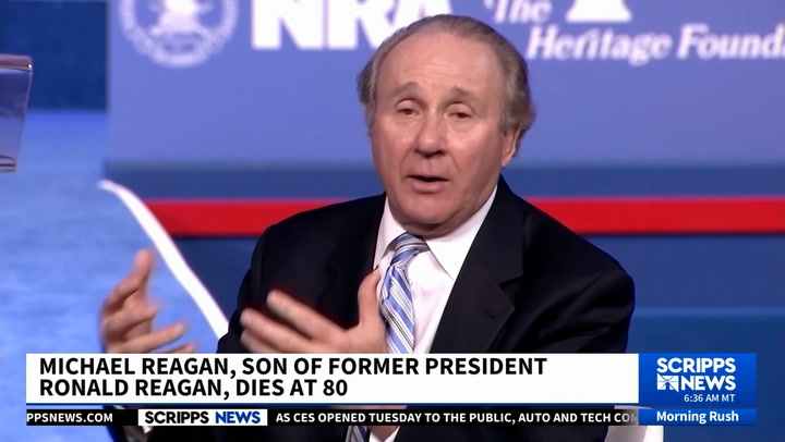 Michael Reagan, son of former president, dies at 80