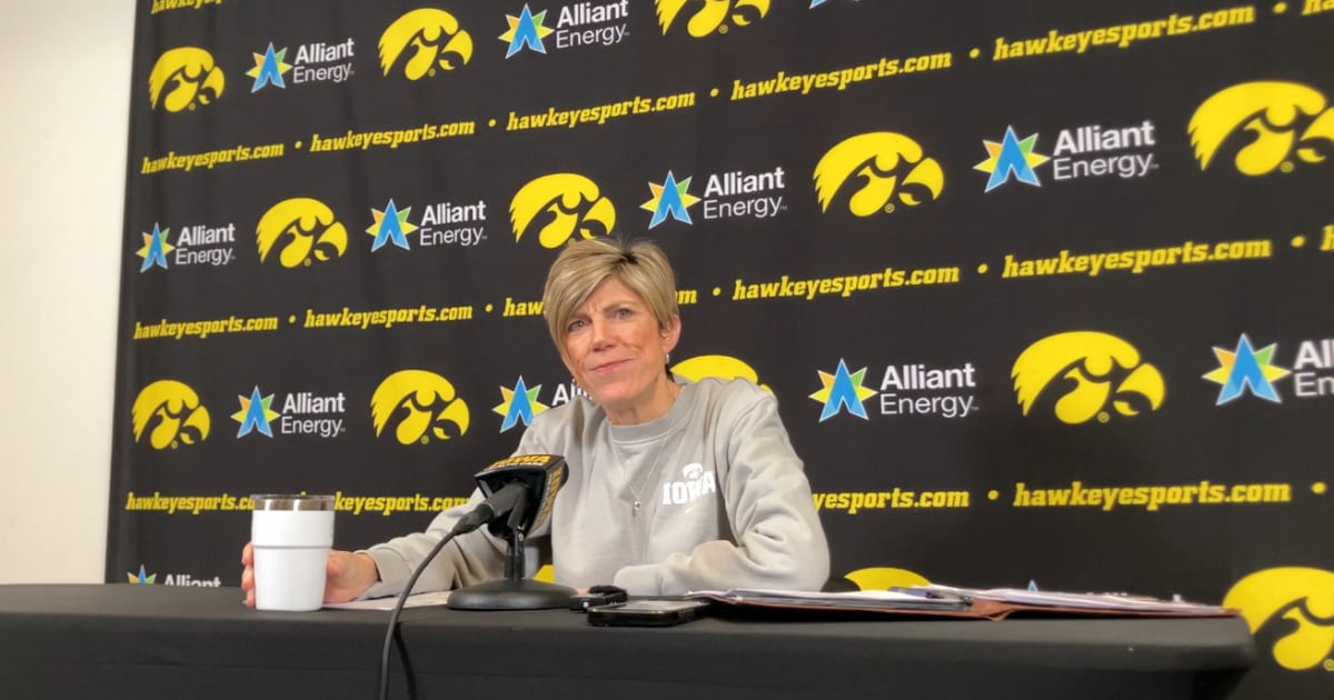 Watch: Jan Jensen, Hawkeyes talk during their bye week