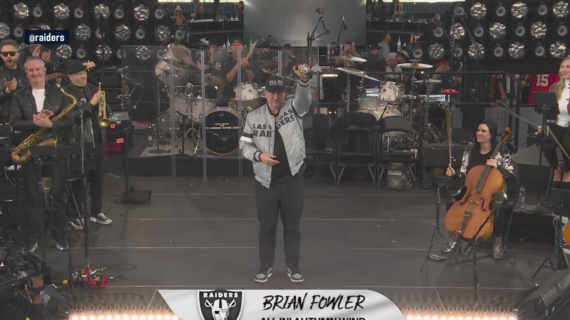 Raiders super fan Brian Fowler joins 'GMFB' to share how he ...