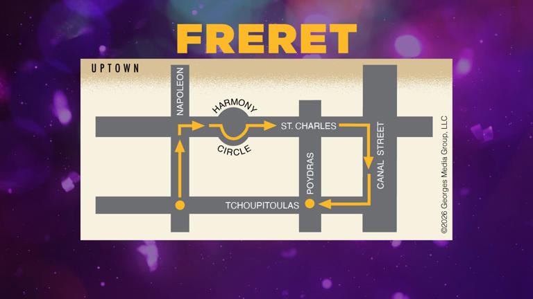Mardi Gras 2026 parade schedule, routes and times