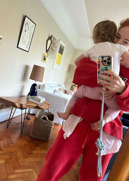 Who is Angela Scanlon's husband of over 10 years Roy Horgan?