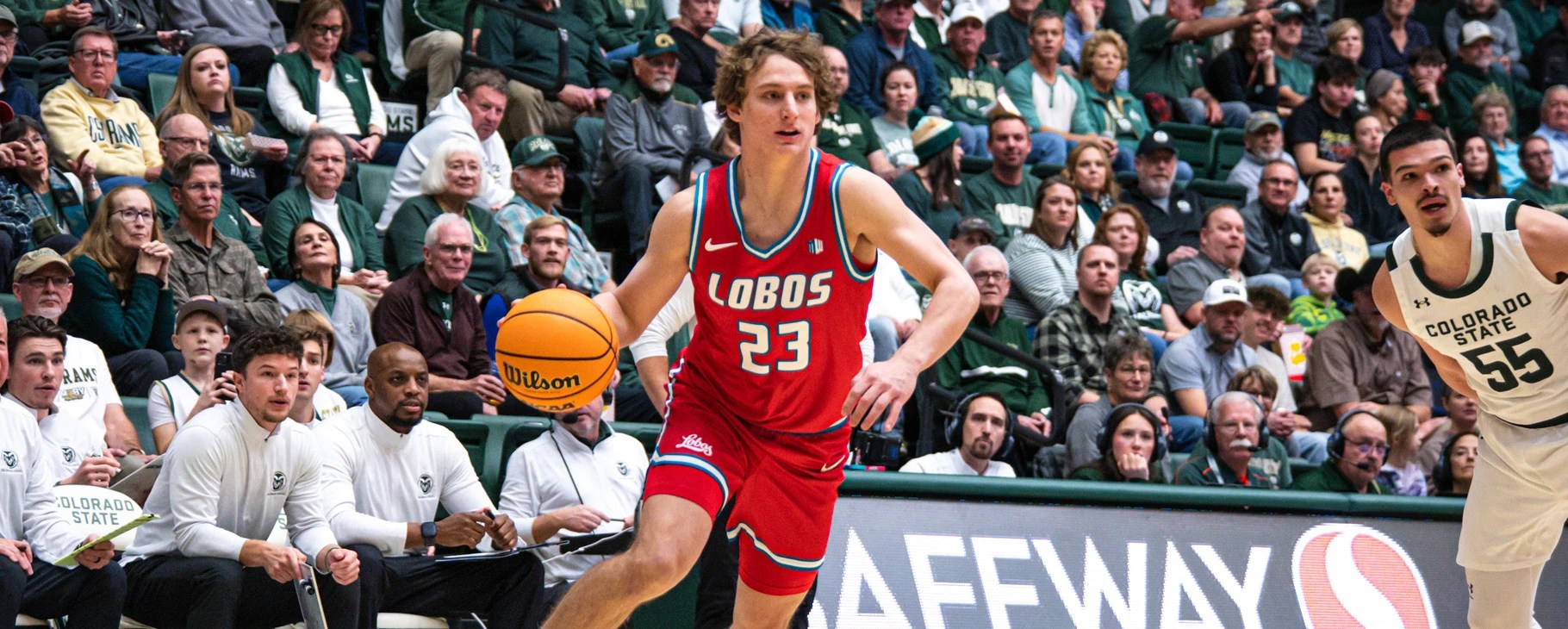Lobos get the road victory against CSU at Moby Arena