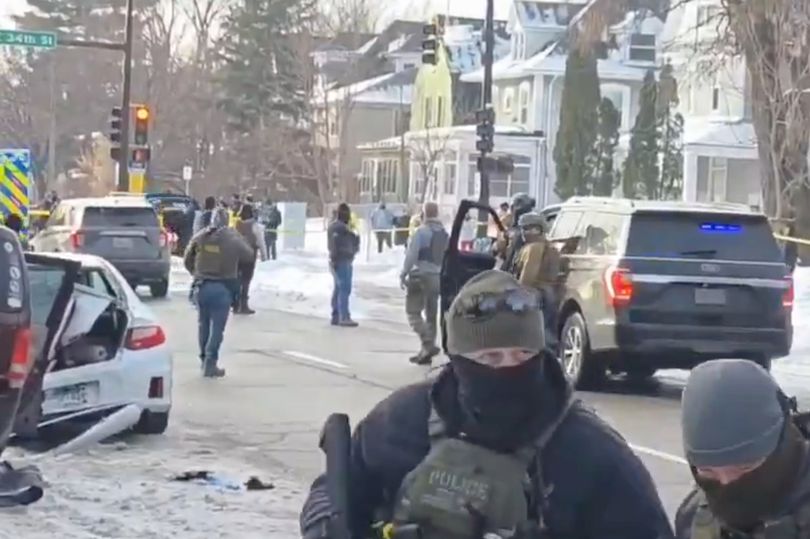 Clip shows ICE agent flee the scene after fatally shooting woman