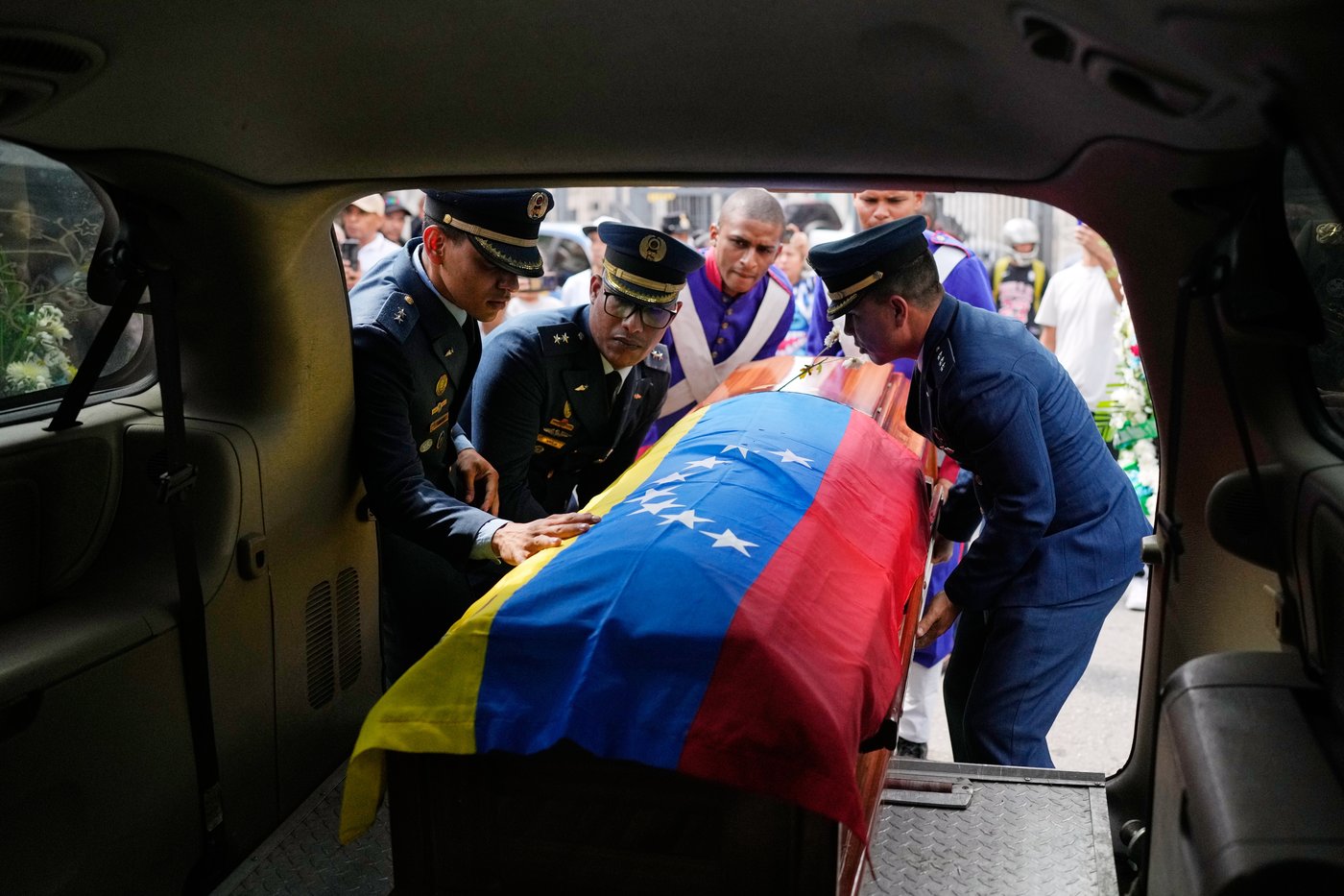 Venezuela's military buries soldiers killed in US operation to capture ...