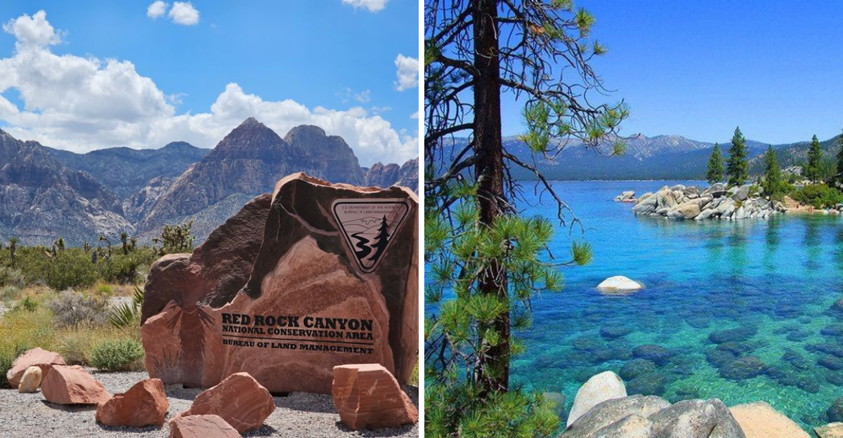 Features visitors often notice in Nevada, from natural sights to well ...