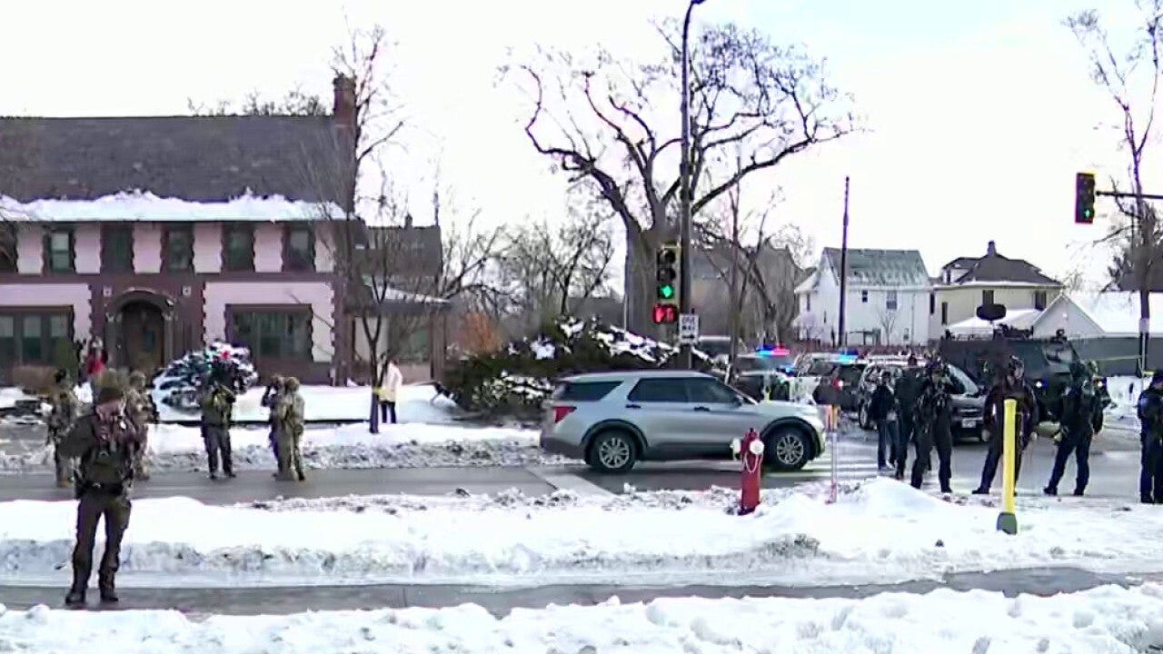 Police swarm scene of ICE shooting in Minneapolis