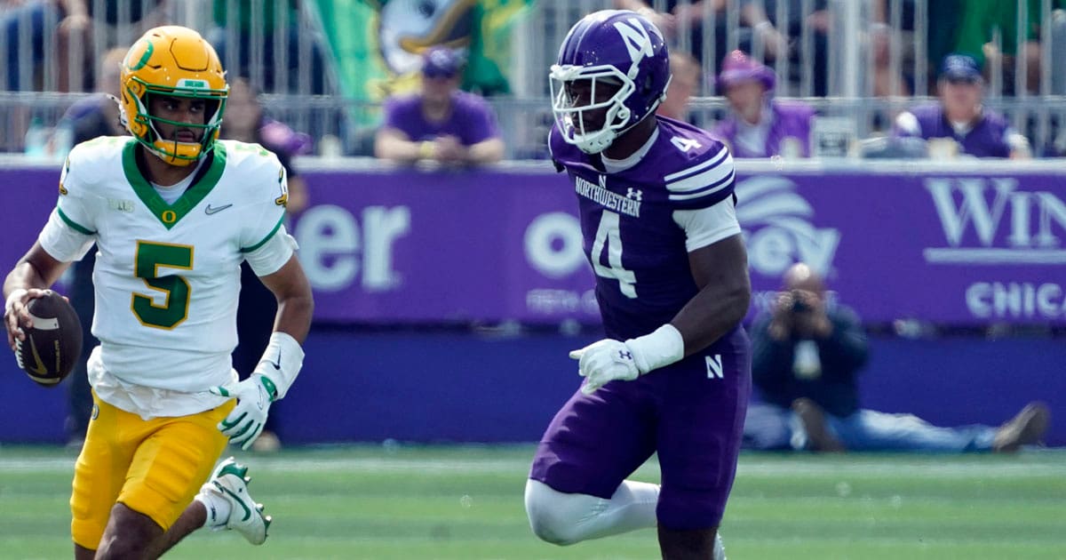 Northwestern edge rusher Anto Saka commits to transfer to Texas A&M