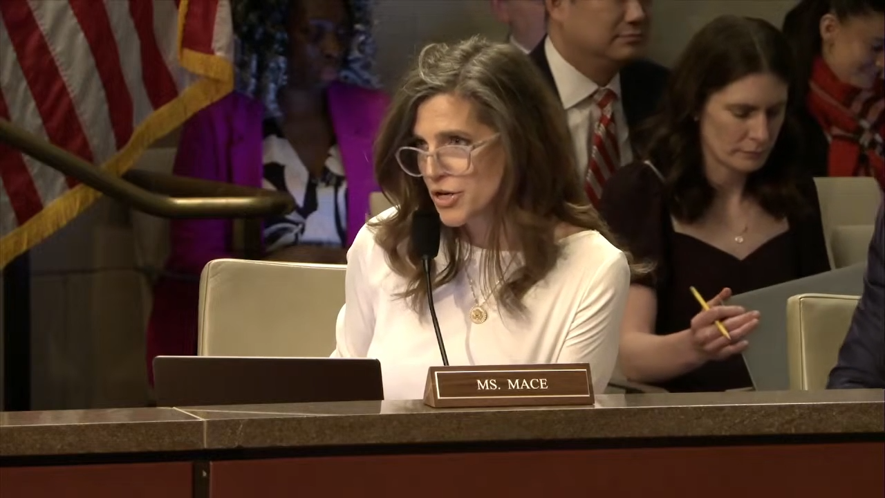 'Women have a right to speak!': GOP problem child Nancy Mace pulls the ...