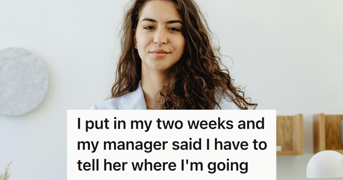 Employee refused to reveal their next employer after resigning, so ...