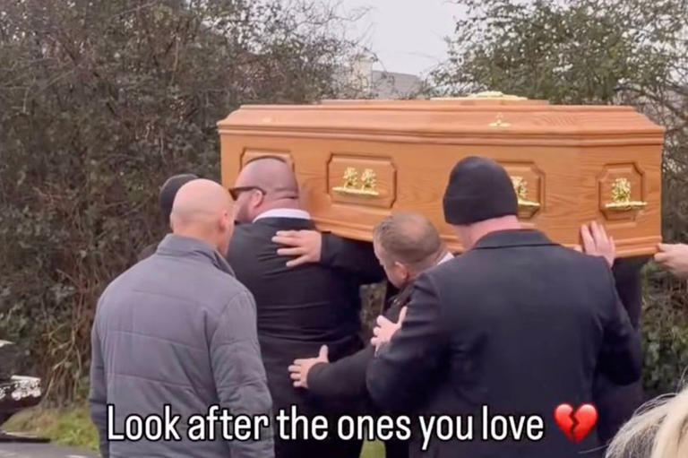 Eddie Hall among mourners at funeral of 'gentle giant' strongman 'who ...