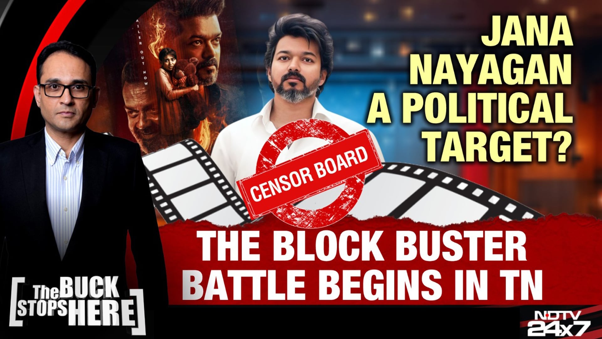 Vijay's 'Jana Nayagan' a political target?