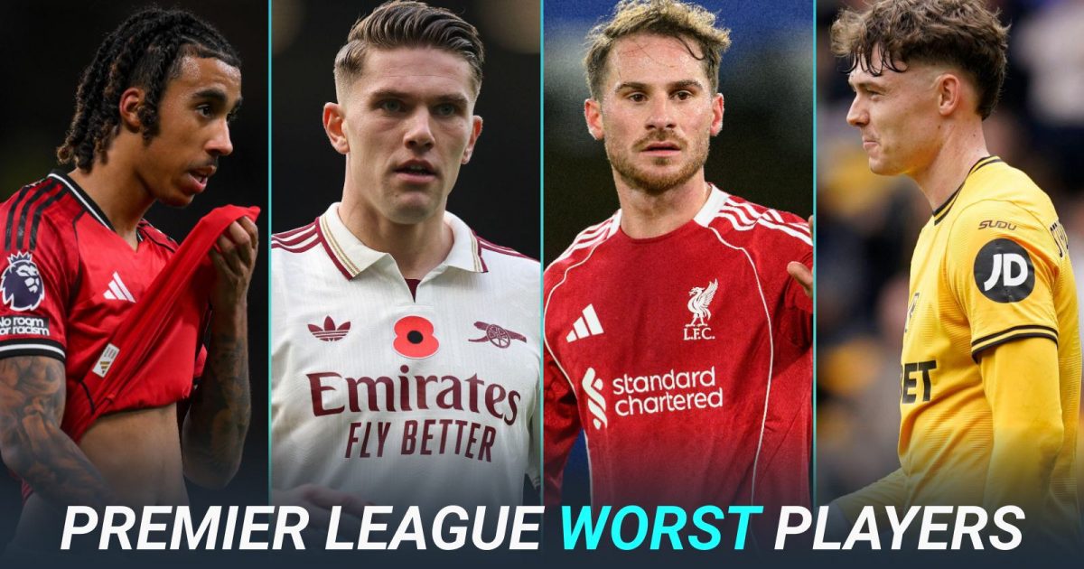 Worst player at every Prem club in 2025/26: Gyokeres, Mac Allister ...