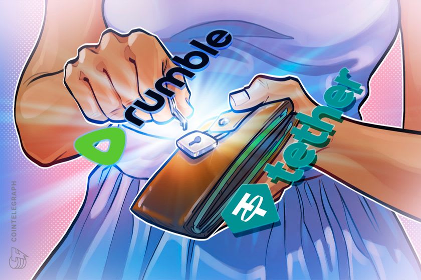 Tether, video platform Rumble launch non-custodial crypto wallet