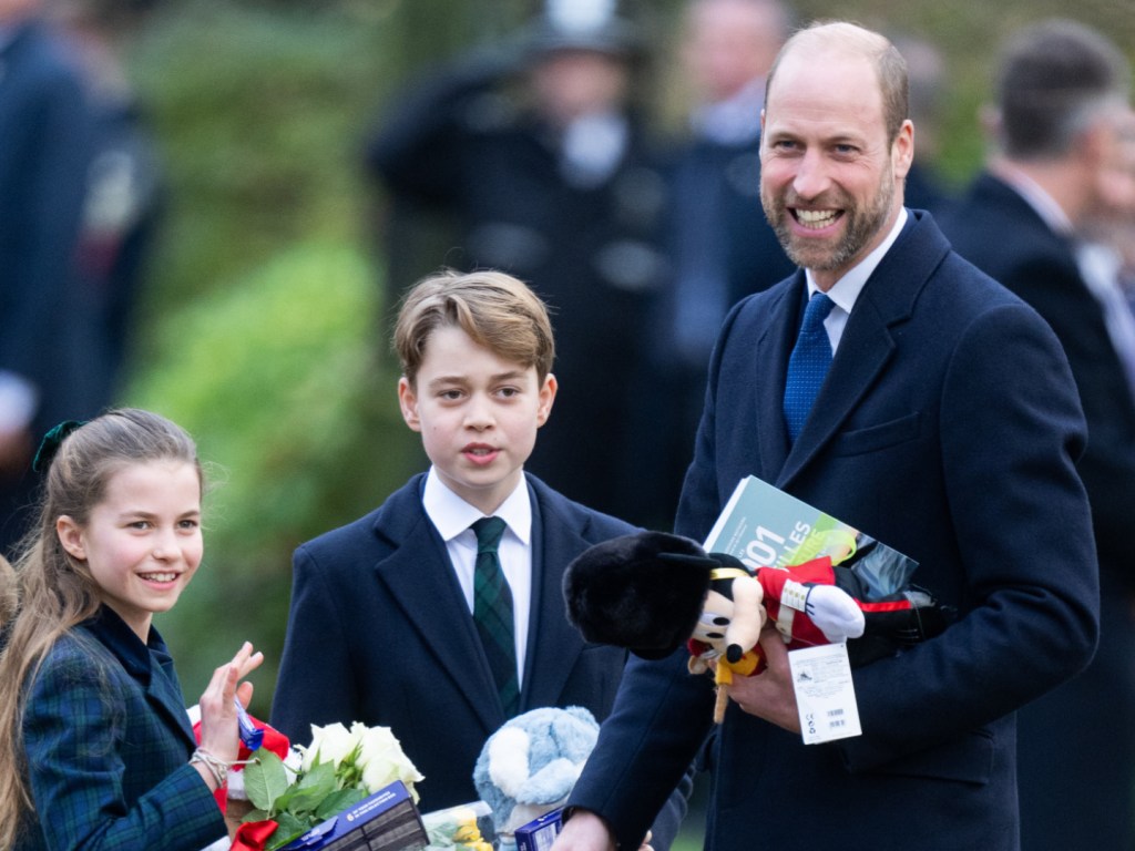 Prince George & Princess Charlotte were spotted with a new furry family ...