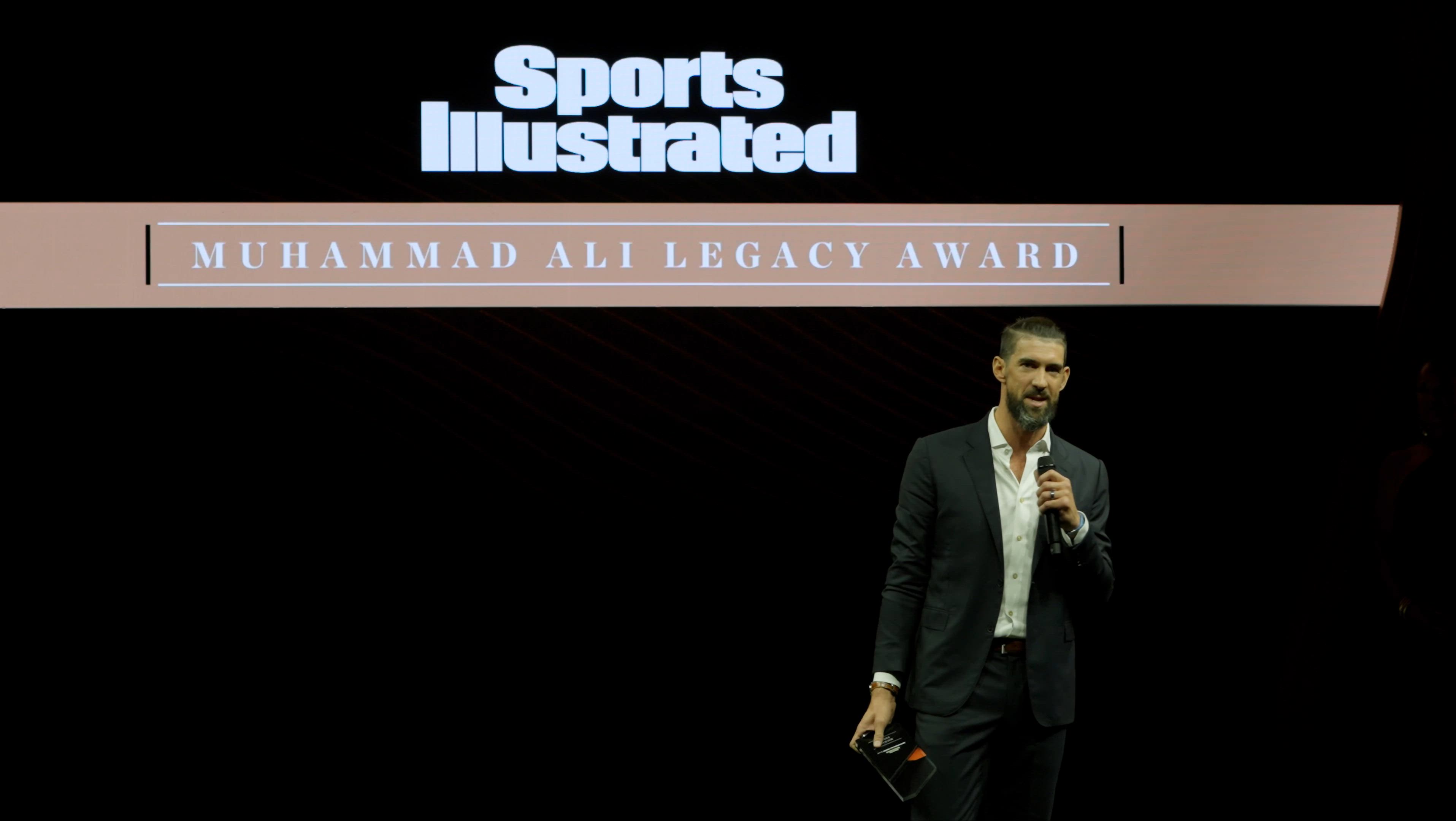 Michael Phelps’ inspiring speech after receiving the Muhammad Ali ...