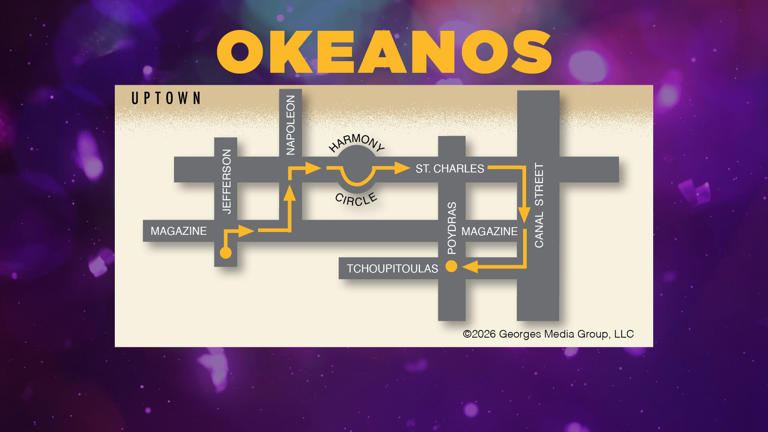 Mardi Gras 2026 parade schedule, routes and times