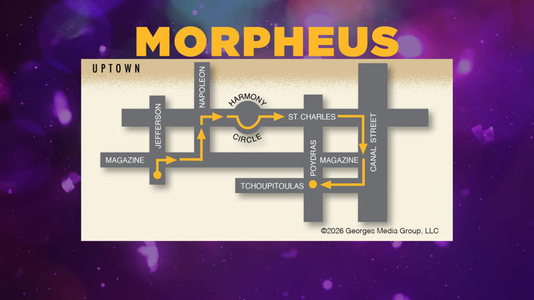 Mardi Gras 2026 parade schedule, routes and times