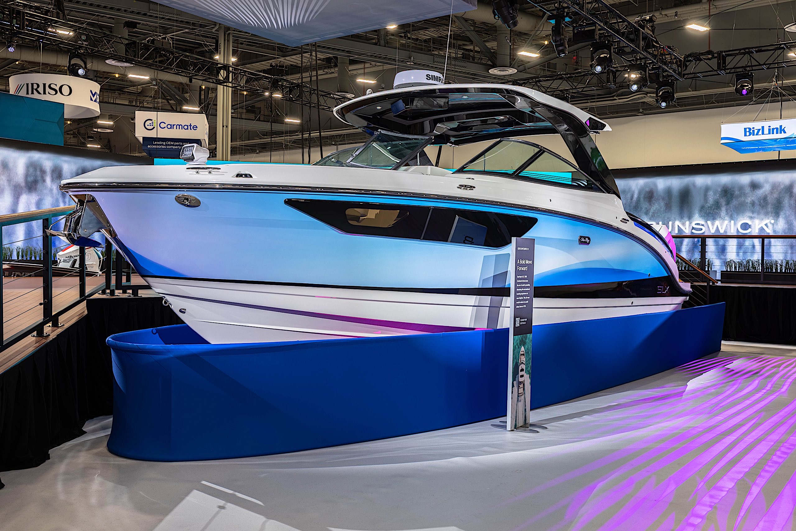 Brunswick's latest boats at CES 2026 feature edge AI, self-docking ...