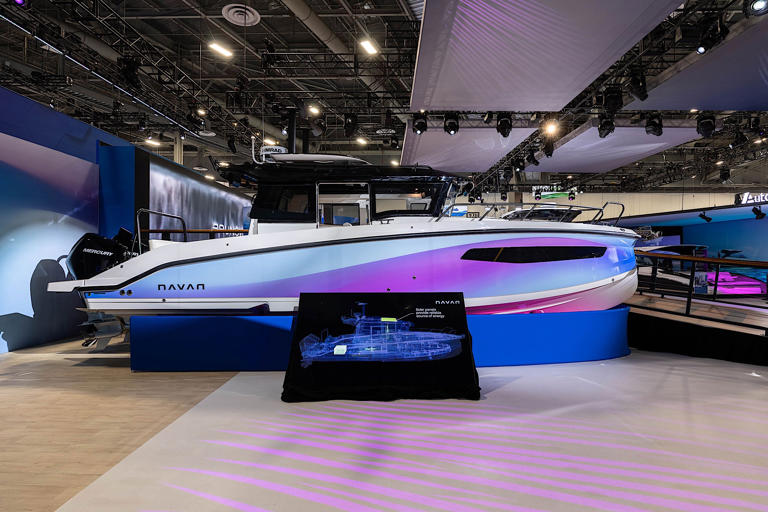 Brunswick's latest boats at CES 2026 feature edge AI, self-docking ...
