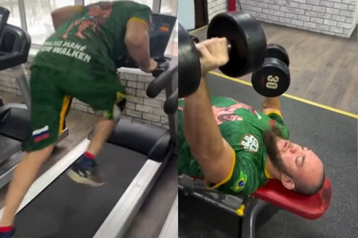 Vídeo: Valter Walker treina pesado e manda recado para seu próximo ...