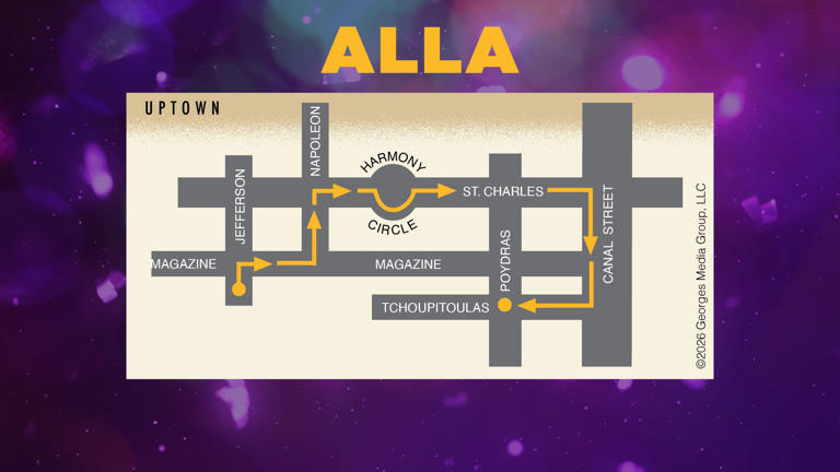 Mardi Gras 2026 parade schedule, routes and times