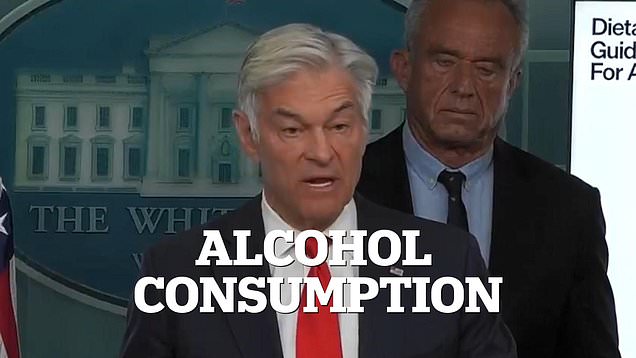 Dr. Oz urges Americans to only consume alcohol in small amounts