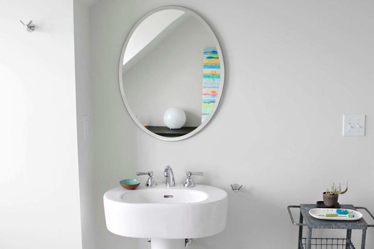 I tried this $6 grout cleaner, and it got my bathroom faucet so clean