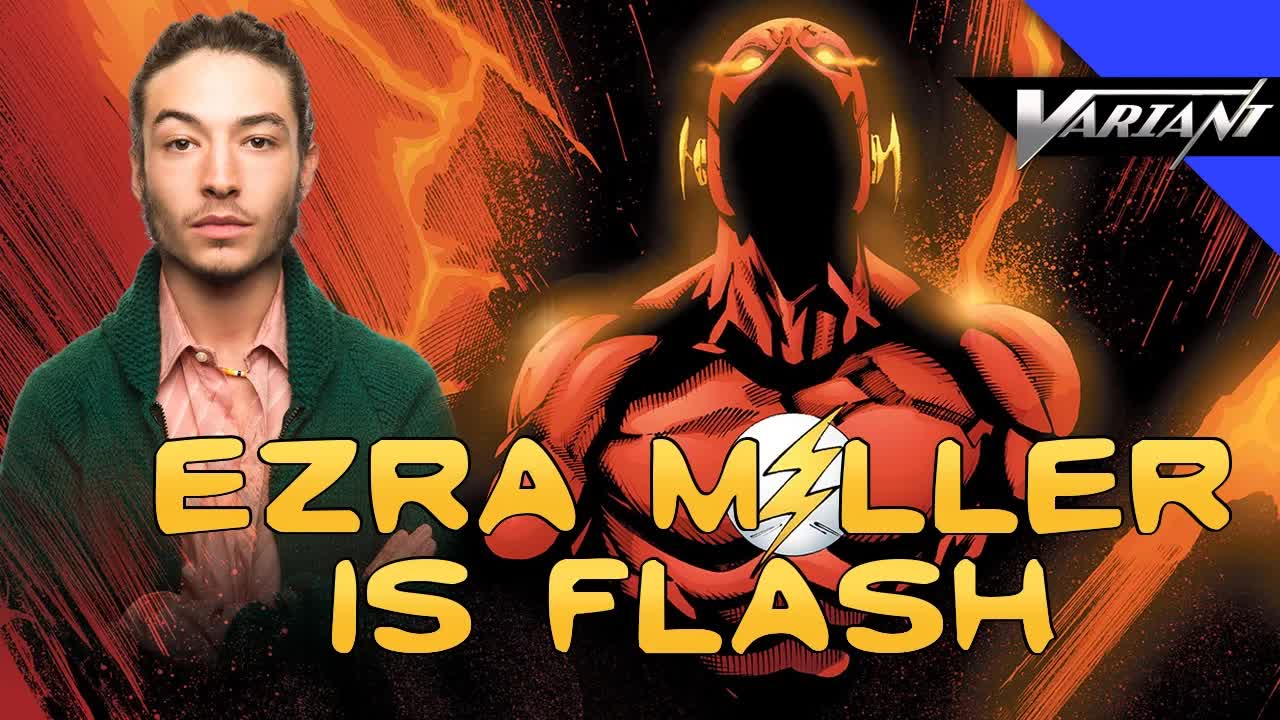 One shot: Ezra Miller is Flash & DC movie lineup