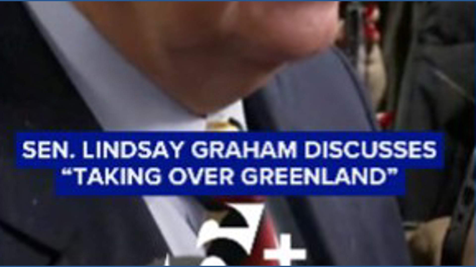 Sen. Lindsay Graham discusses the U.S. relationship with Greenland
