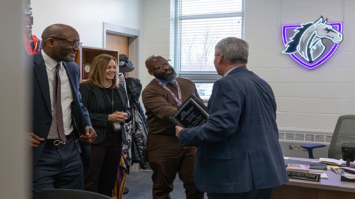 Meade High School principal Dr. Ryan Durr named Maryland High School ...