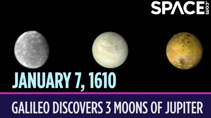 OTD in space - January 7: Galileo discovers 3 moons of Jupiter