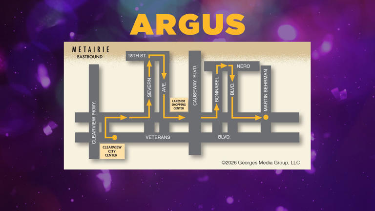 Mardi Gras 2026 parade schedule, routes and times