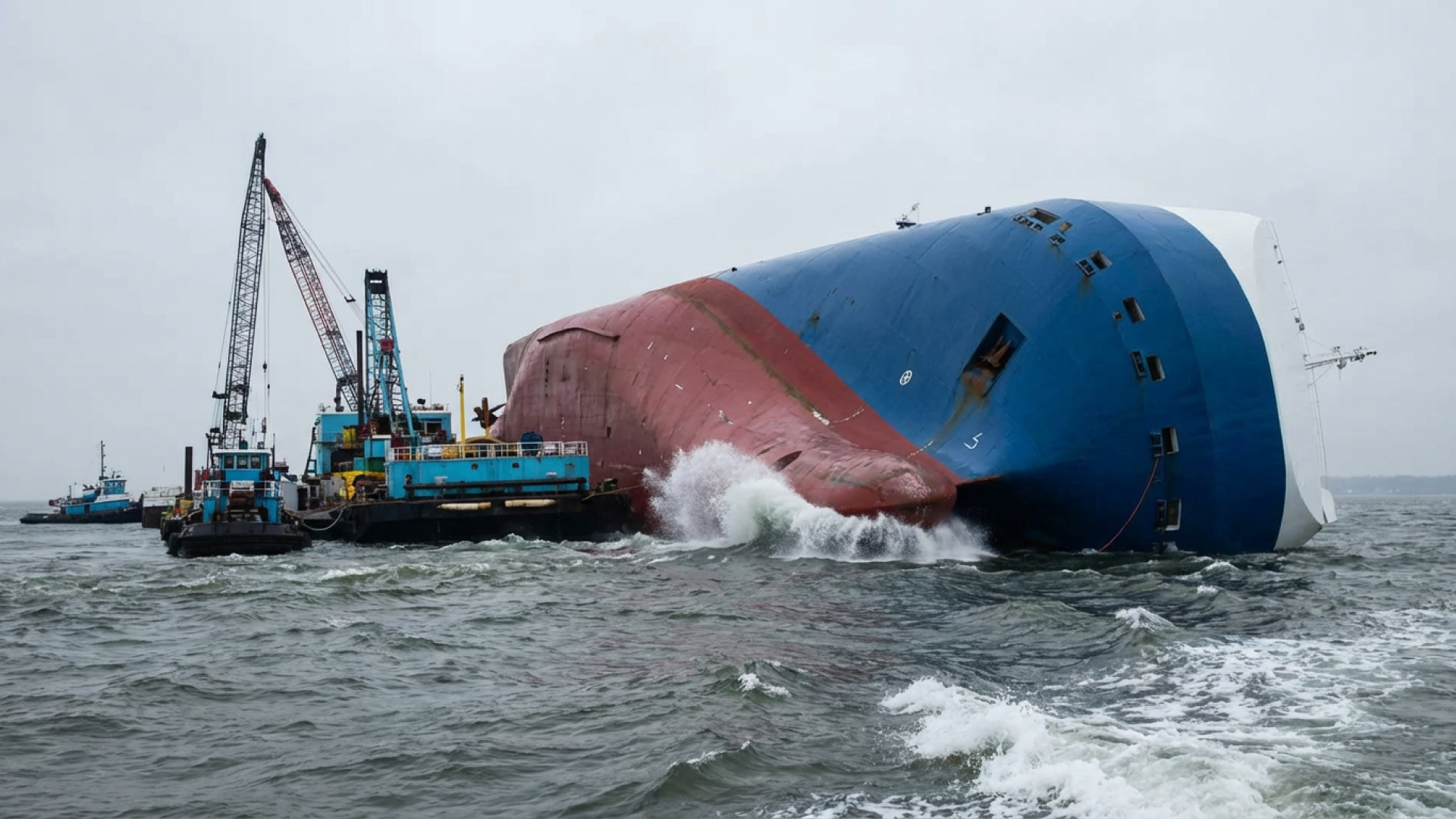 How small waves can capsize huge ships, resonance, rolling, and a ...