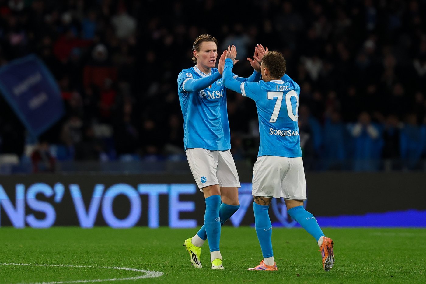 Napoli fights back but draws 2-2 against Hellas Verona in Serie A setback