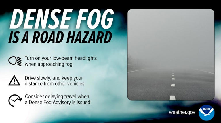 Dense fog blankets Florida: Advisories from the Panhandle to Miami