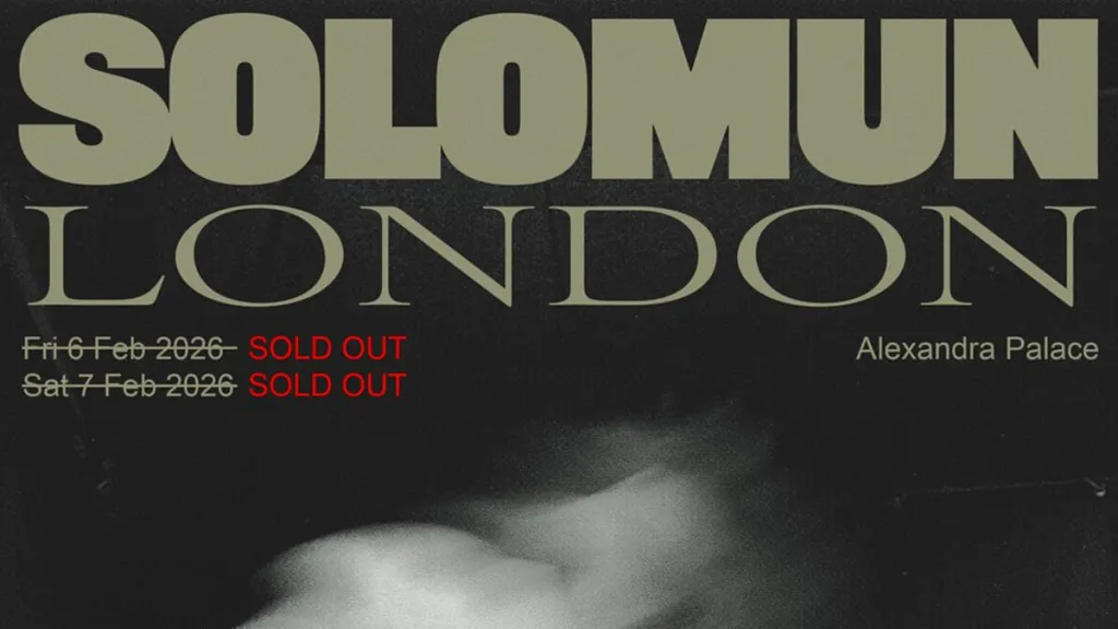 Solomun is crushing it in London—Alexandra Palace dates quickly sell ...